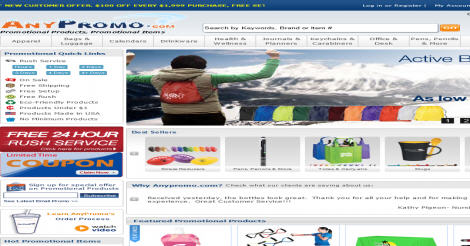 AnyPromo discount coupons (5 Available) anypromo.com